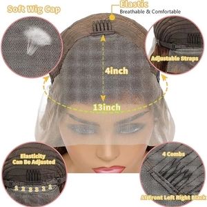 Hair | Ombre 427 Highlight Body Wave Hair Wig Human Hair 28 Inches 18 ...